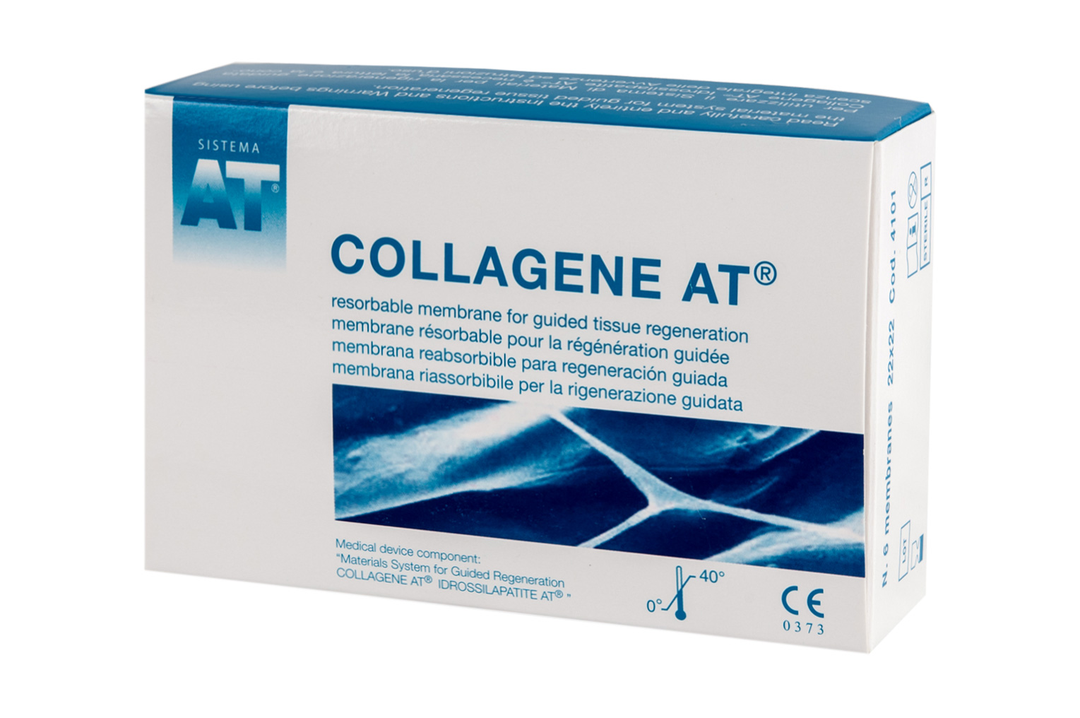 Collagene AT membrana quadrangolare - Sistema AT - Centro Odontoiatria